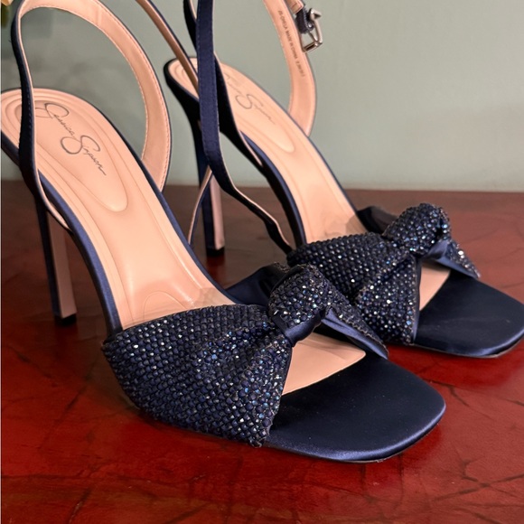 Jessica Simpson | Shoes | Jessica Simpson Brand New Navy Blue Heels ...